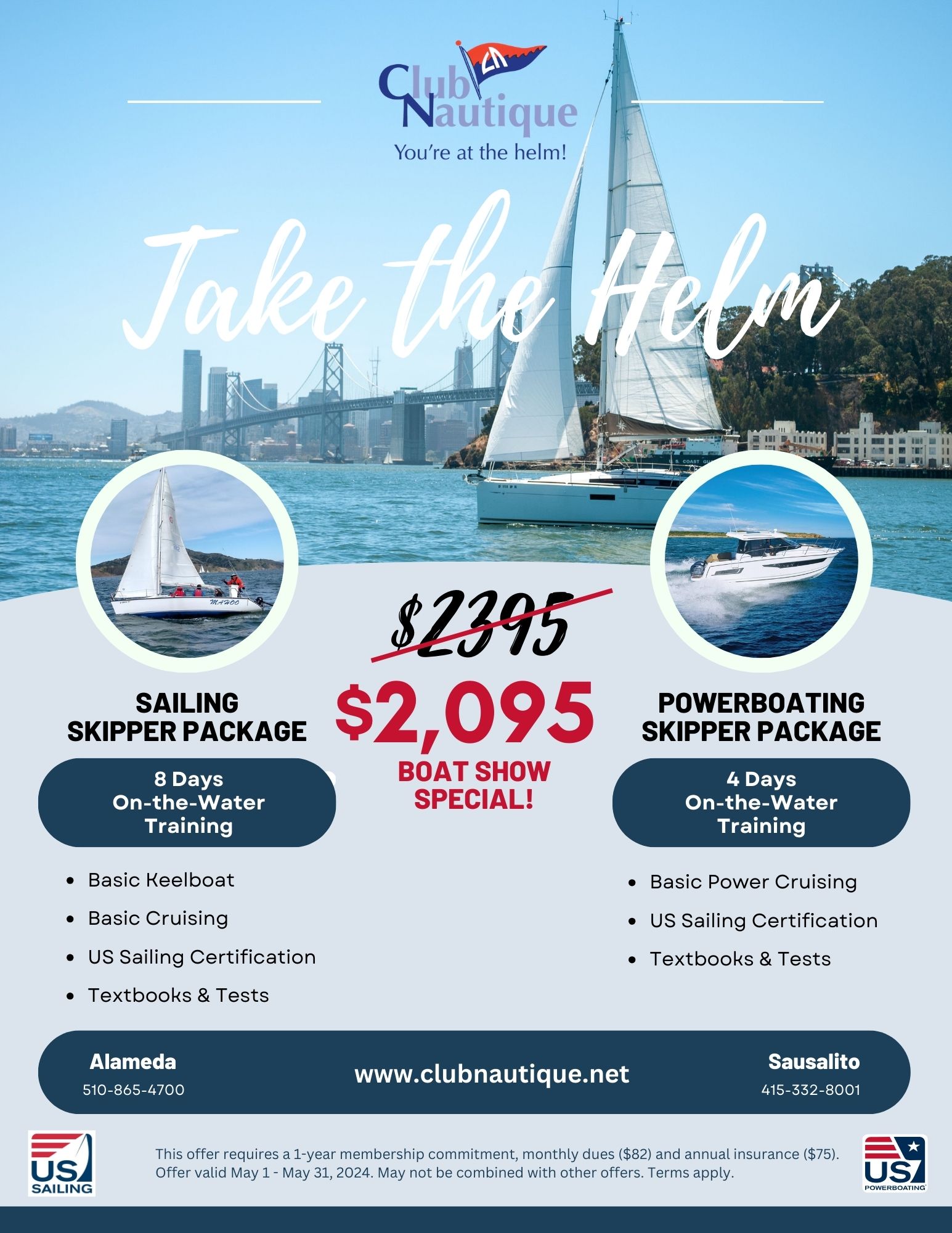 Basic Skipper's Package - Learn Power skippering the right way!